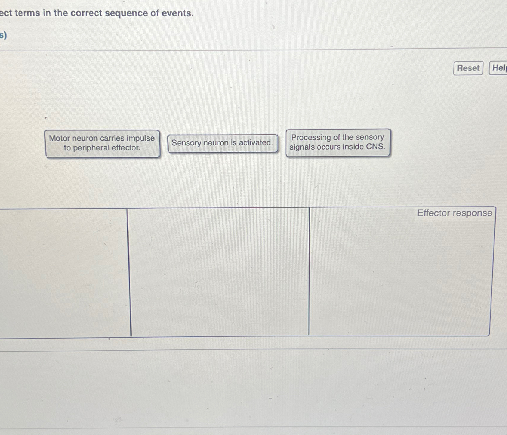 Solved ect terms in the correct sequence of events.Motor | Chegg.com