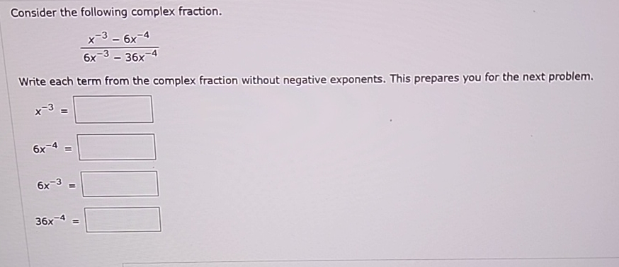 Solved Consider the following complex | Chegg.com