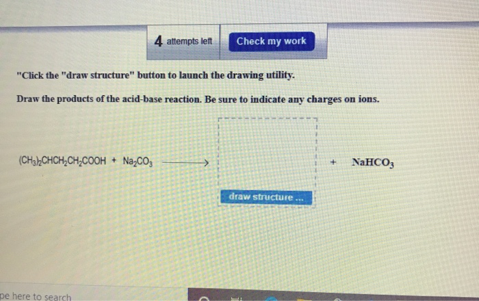 Solved 4 attempts left Check my work "Click the "draw | Chegg.com