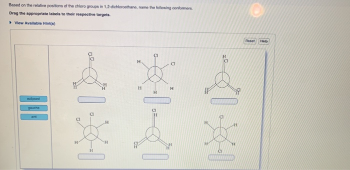 Solved Based on the relative positions of the chloro groups | Chegg.com
