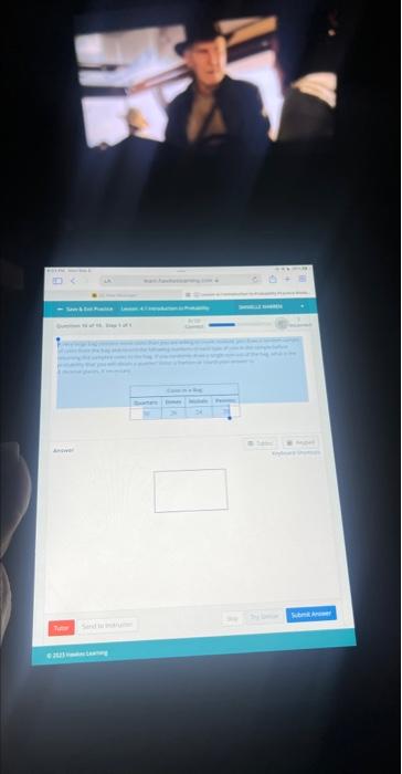 Solved A very large bag contains more coins than you are | Chegg.com