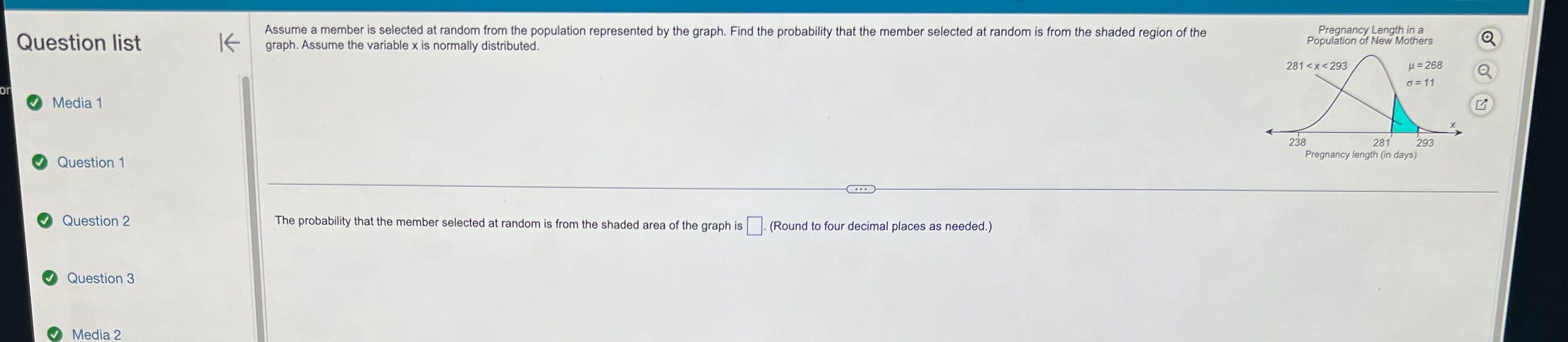 Solved Question listMedia 1Question 1Question 2Question | Chegg.com