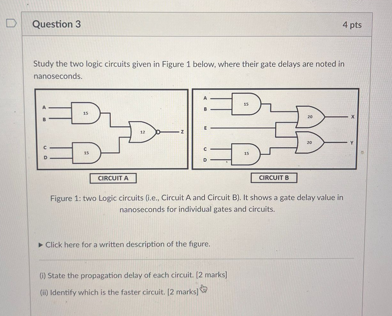 Solved Question 3Study the two logic circuits given in | Chegg.com