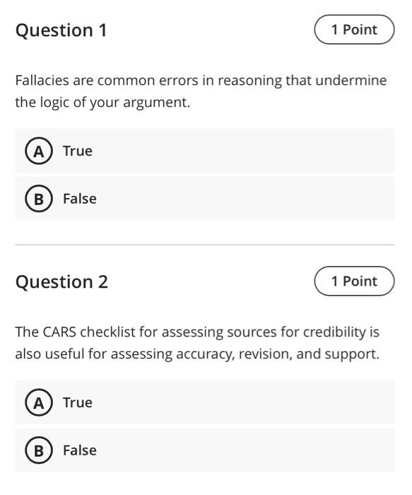 Fallacies are common errors in reasoning that | Chegg.com