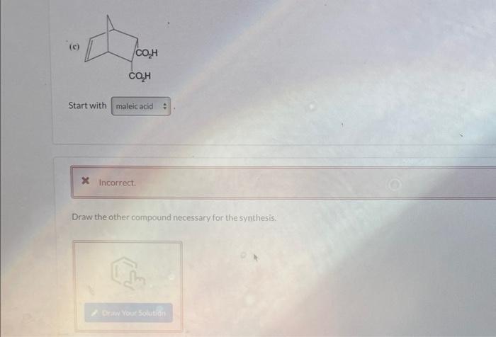 Solved Starting with either cis-or trans- HO2C⋅CH=CH−CO2H | Chegg.com