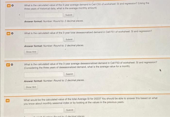What is the calculated value of the 3-year average | Chegg.com