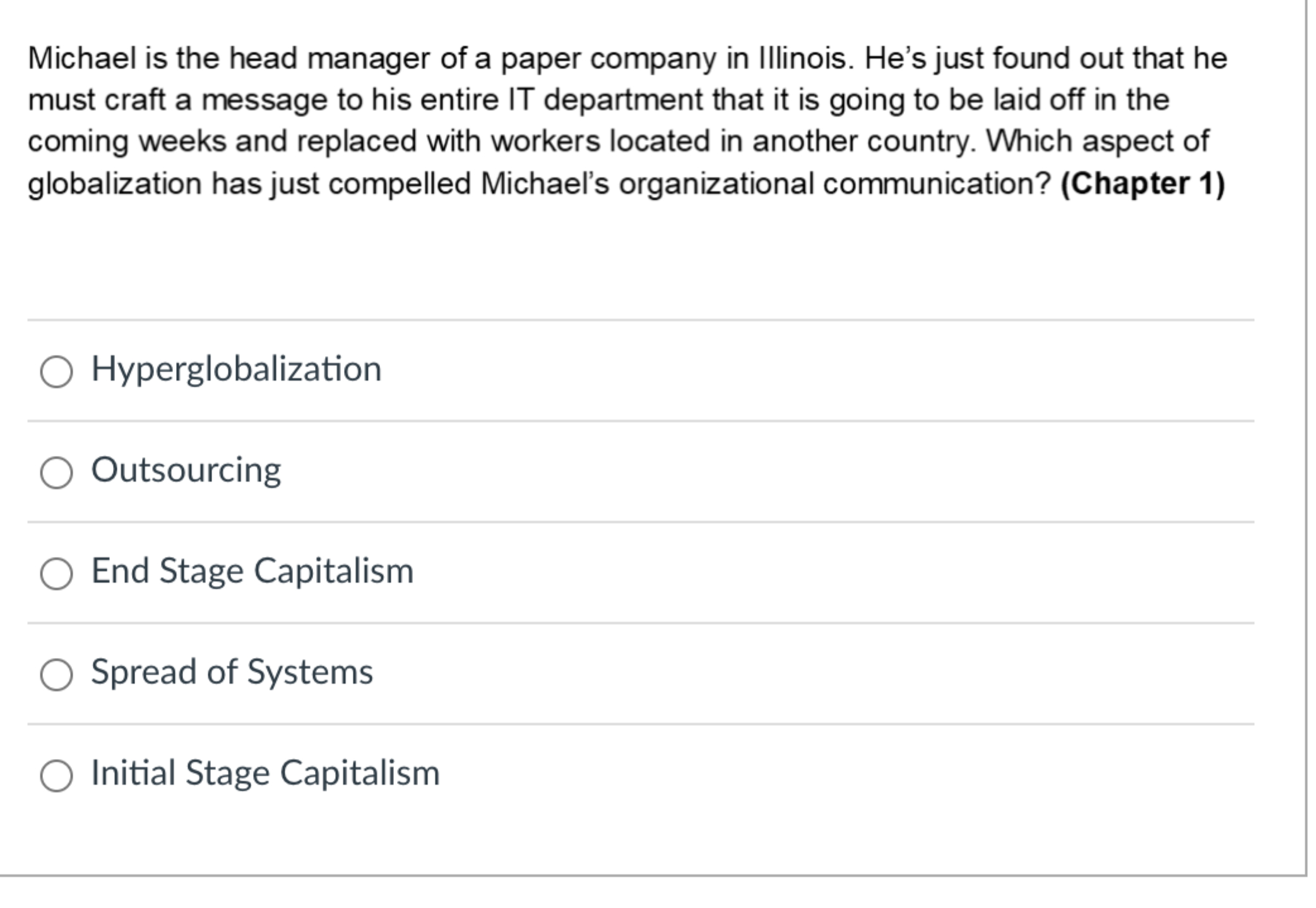 Solved The article "Case in Point: Stretched Thin in the | Chegg.com