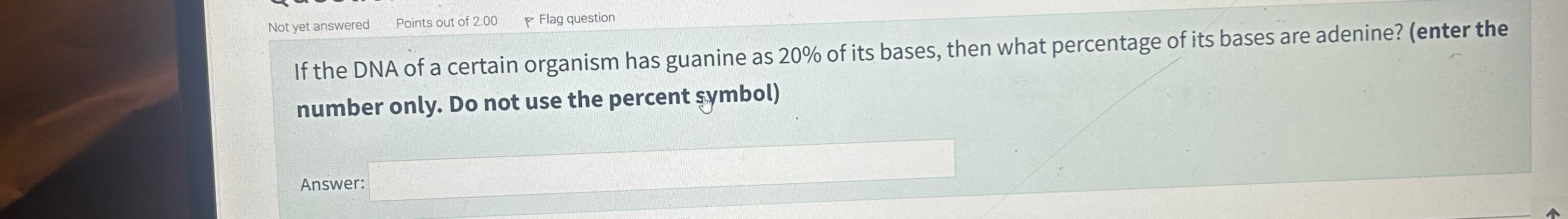 Solved Not yet answeredPoints out of 2.00Flag questionIf the | Chegg.com