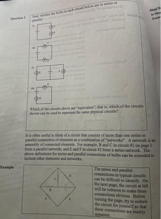 Solved Electric Circuits Investigation $7 (Homework): | Chegg.com