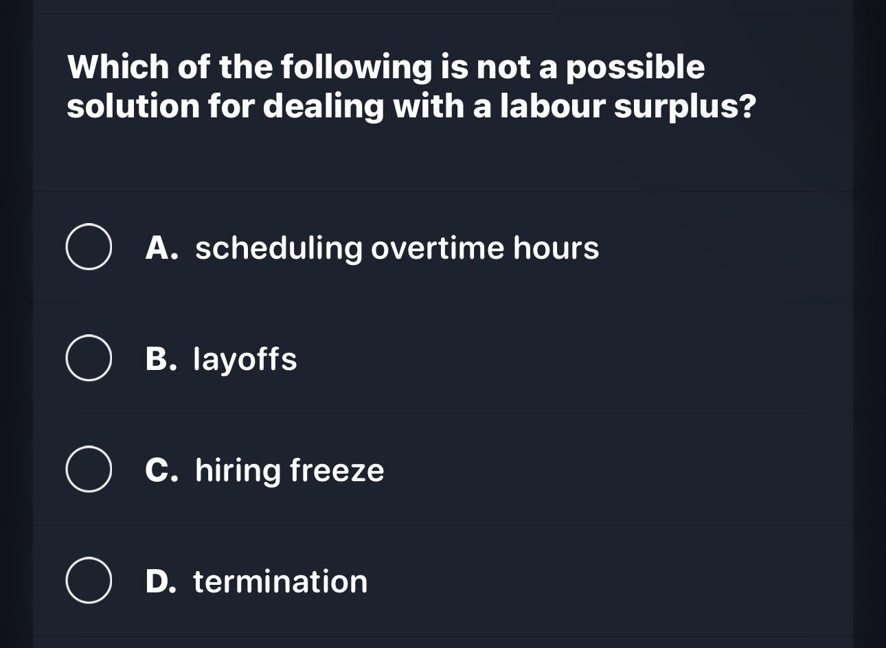 Solved Which of the following is not a possible solution for | Chegg.com