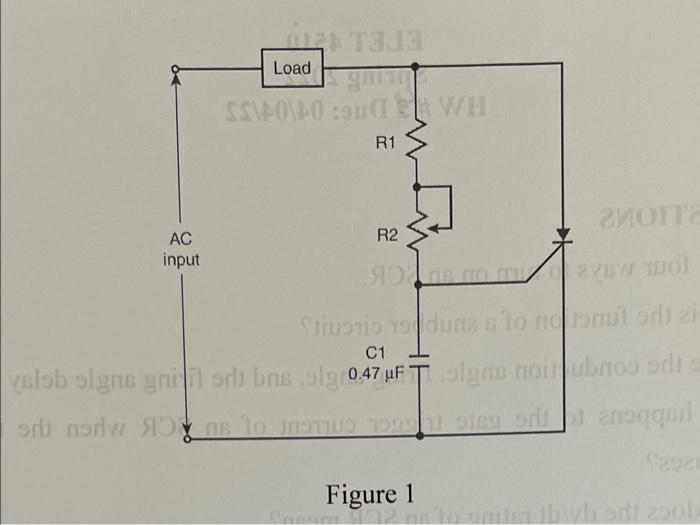 Solved 11) Calculate the values of R1 and R2 for the circuit | Chegg.com