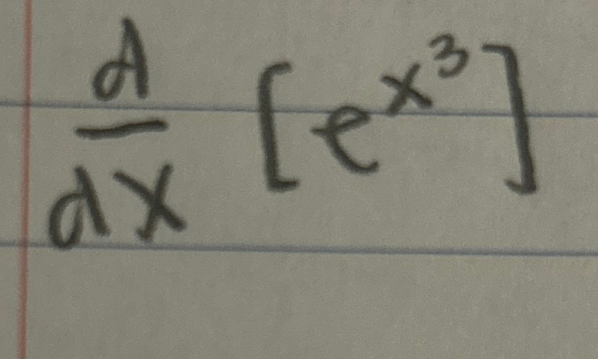 Solved ddx[ex3] | Chegg.com