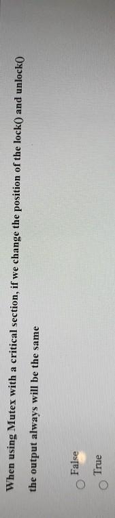 Solved When Using Mutex With A Critical Section If We