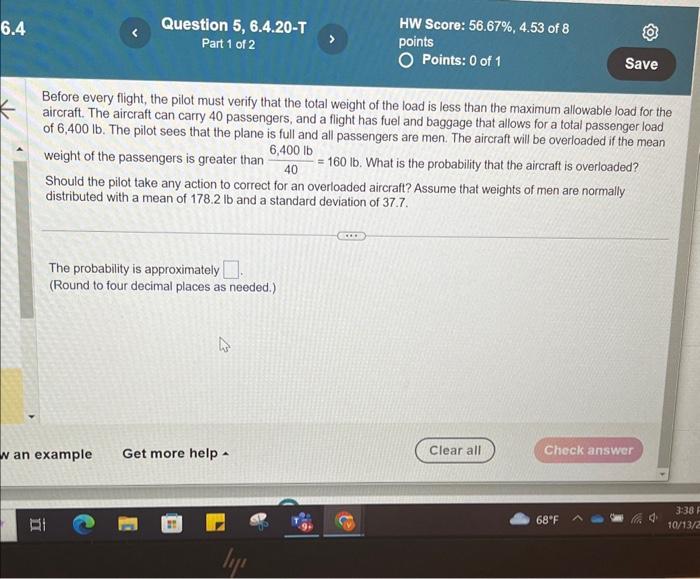 Solved Before every flight, the pilot must verify that the | Chegg.com