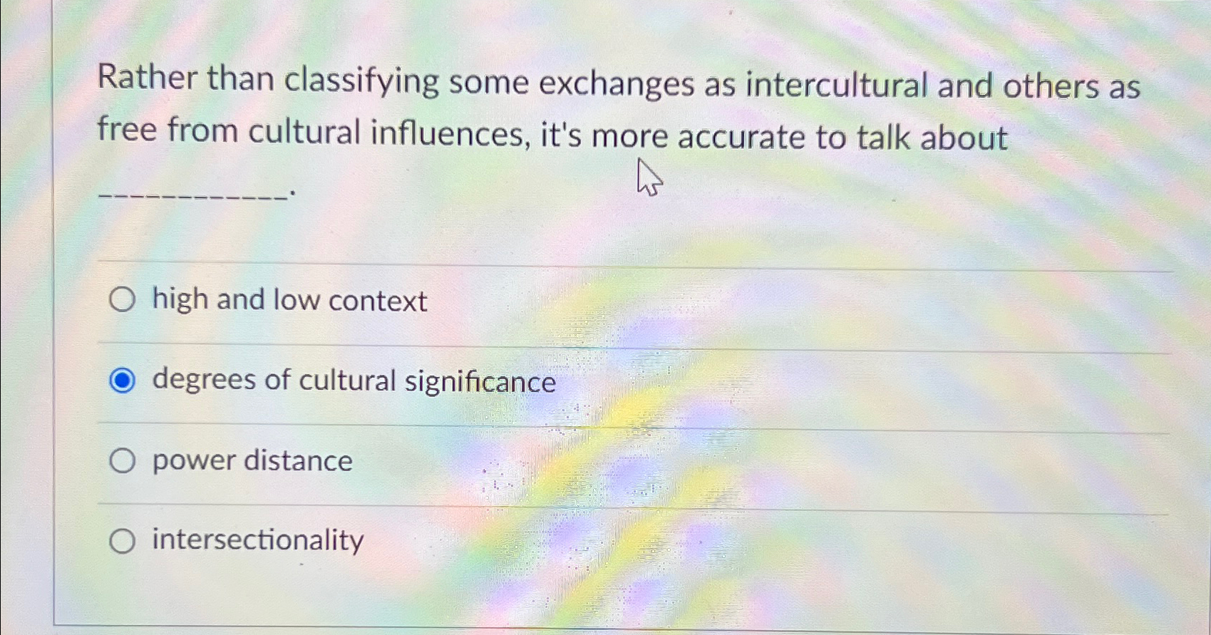 Solved Rather than classifying some exchanges as | Chegg.com