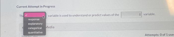 Solved Current Attempt in Progress variable is used to | Chegg.com