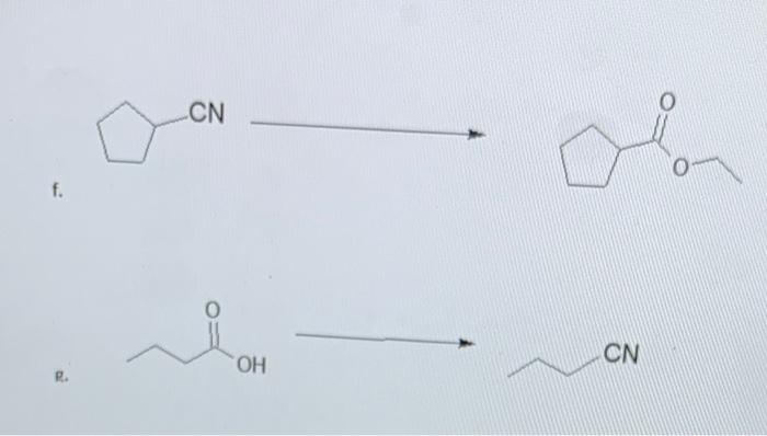 Solved 1. Using any reagents necessary, provide a stepwise | Chegg.com