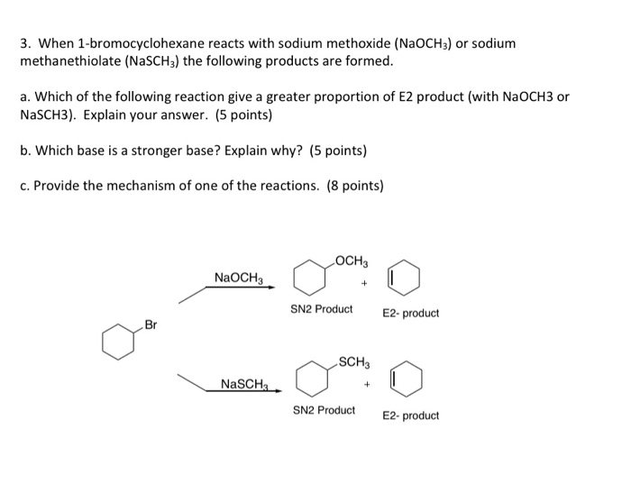 Solved 3. When 1-bromocyclohexane reacts with sodium | Chegg.com