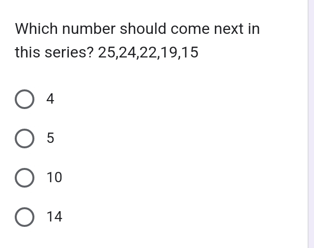 Solved Which number should come next in this series? | Chegg.com