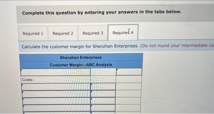 Solved Exercise 7-15 (Static) Comprehensive Activity-Based | Chegg.com
