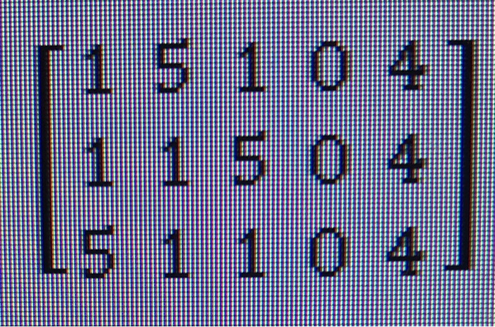 Solved Row-Reduce the following matrix. Determine if the | Chegg.com Solved Row-Reduce the following matrix. Determine if the | Chegg.com