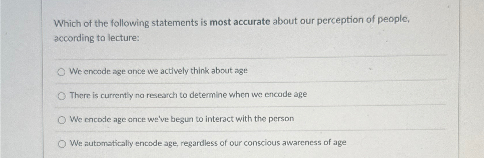 Solved Which of the following statements is most accurate | Chegg.com