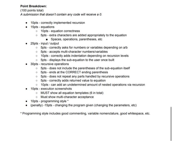 Solved Objectives: - Continue practicing past concepts - | Chegg.com