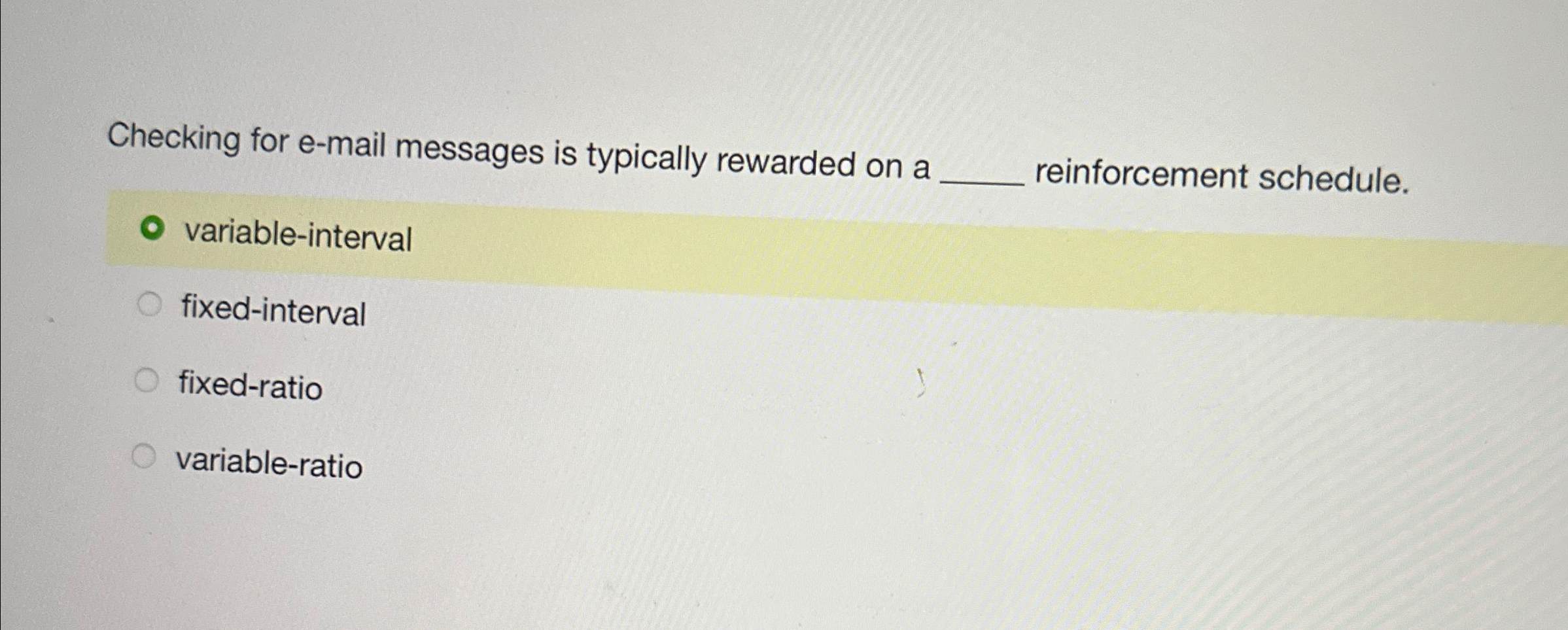 Solved Checking for e-mail messages is typically rewarded on | Chegg.com