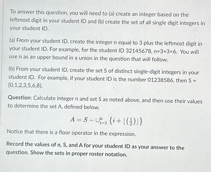 Solved To answer this question, you will need to (a) create | Chegg.com