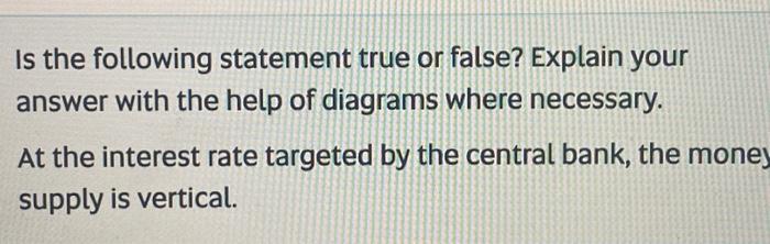 [Solved]: no diagrams provided, answer with diagram Is the