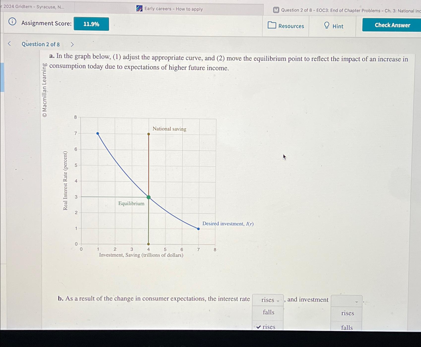 Solved 2024 ﻿Gridtern - ﻿Syracuse, N..Early careers - ﻿How | Chegg.com
