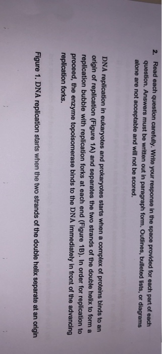 Solved 2. Read each question carefully. Write your response | Chegg.com