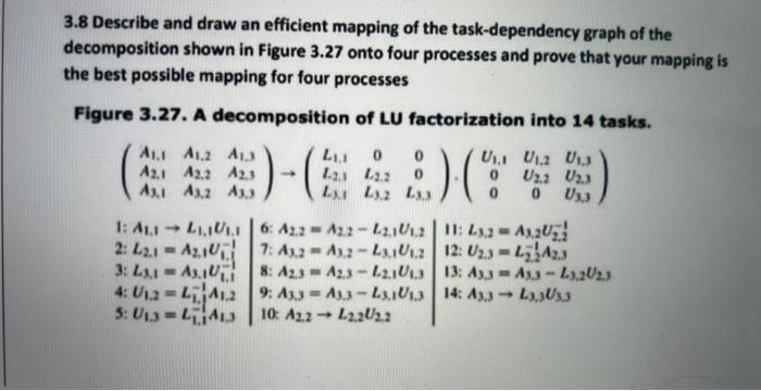 Solved 3.8 Describe and draw an efficient mapping of the | Chegg.com