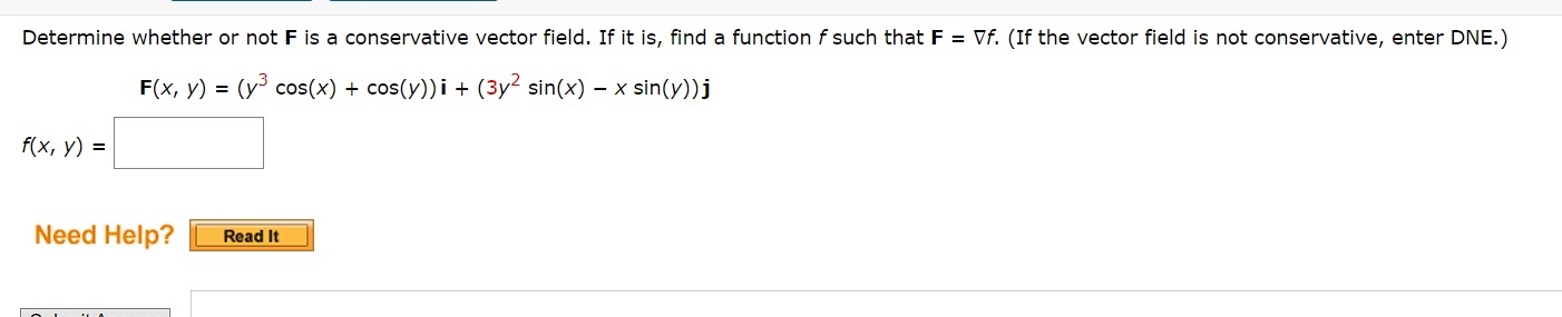 Solved Determine whether or not F ﻿is a conservative vector | Chegg.com