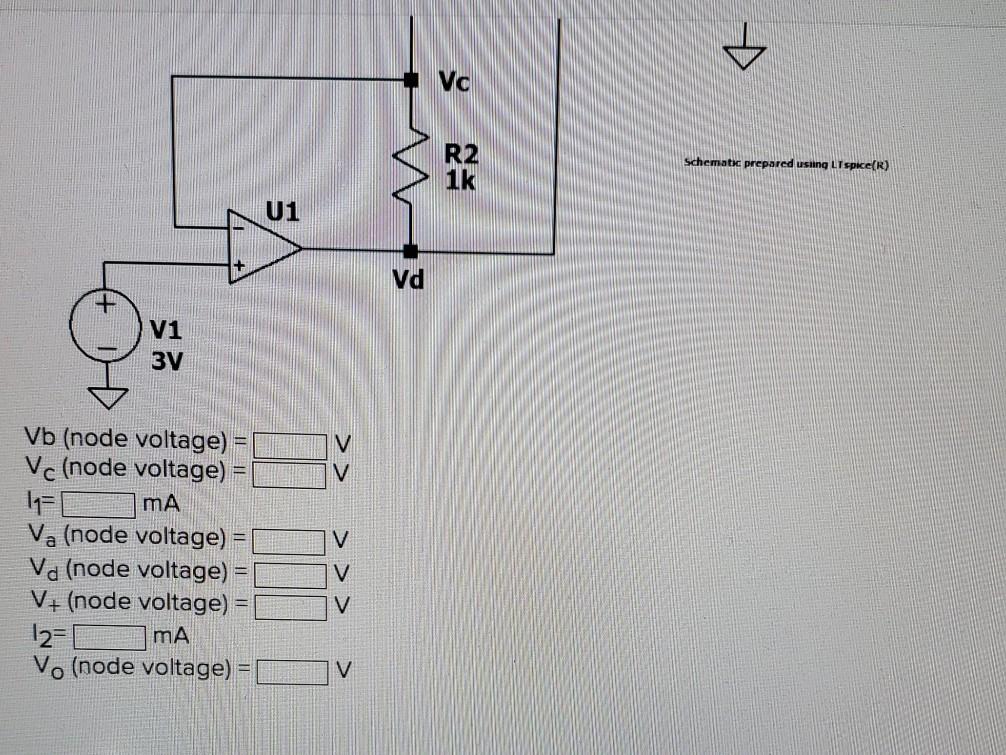 Solved Ideal Operational Amplifier Circuit Analysis The | Chegg.com