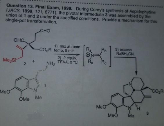 Question 13. Final Exam, 1999. During Corey's | Chegg.com