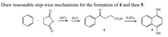 Solved Draw reasonable step-wise mechanisms for the | Chegg.com