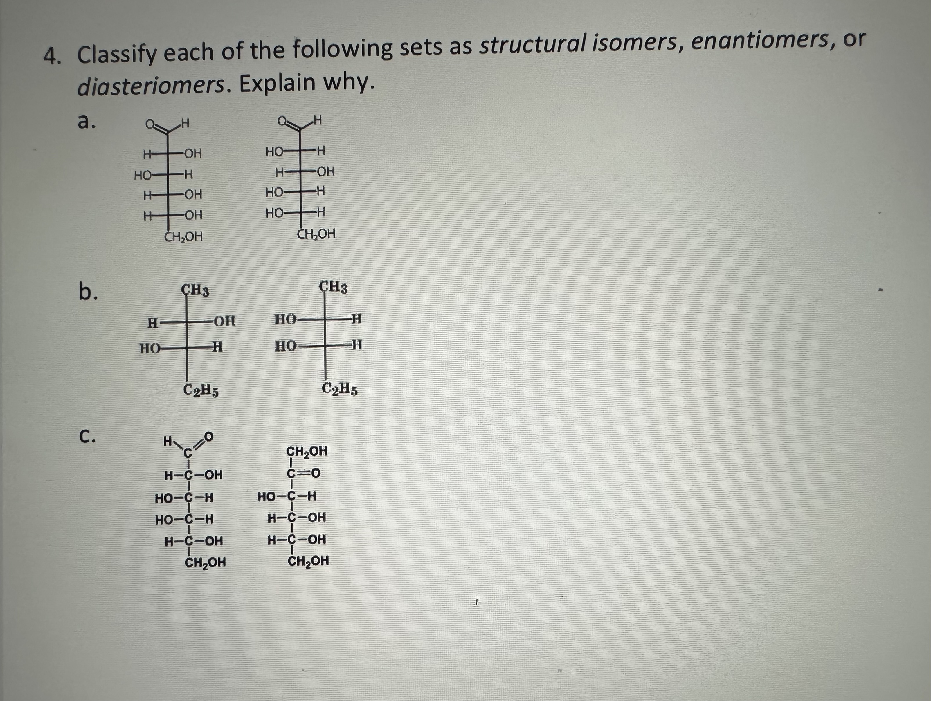 Solved Classify each of the following sets as structural | Chegg.com