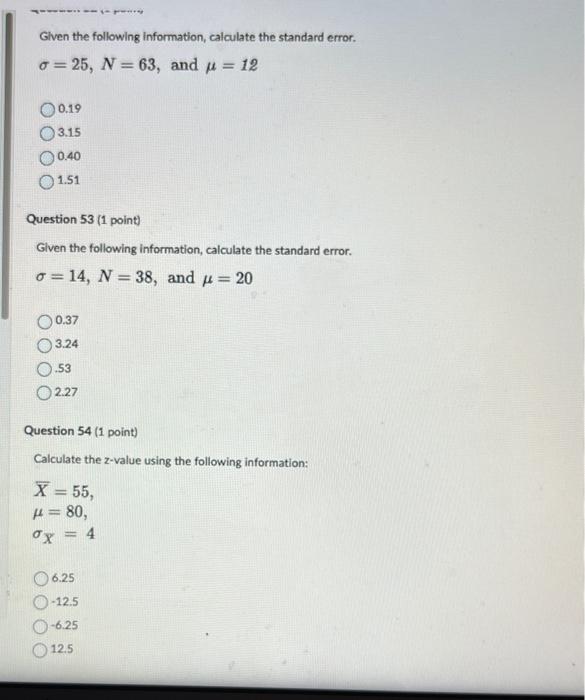 Solved Glven the following information, calculate the | Chegg.com