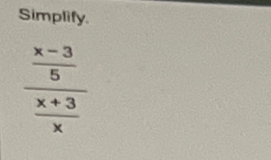 Solved Simplify.x-35x+3x | Chegg.com