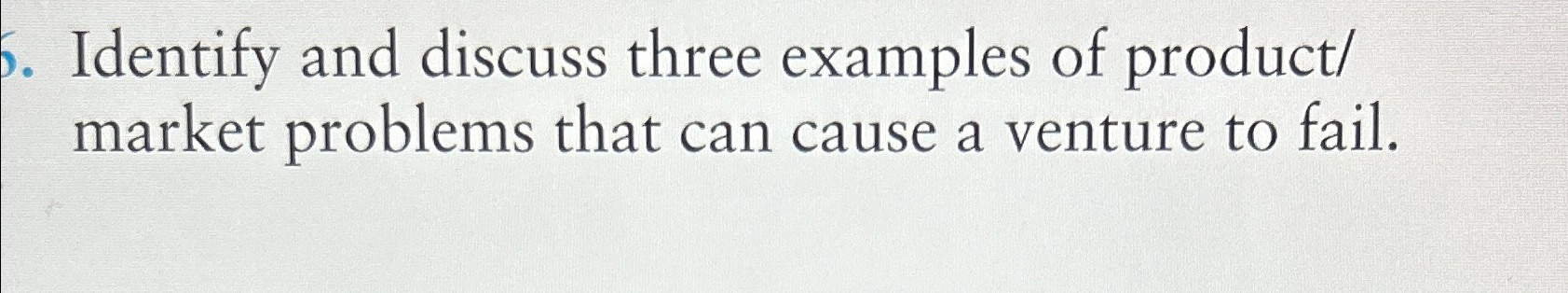 Solved Identify and discuss three examples of product/ | Chegg.com