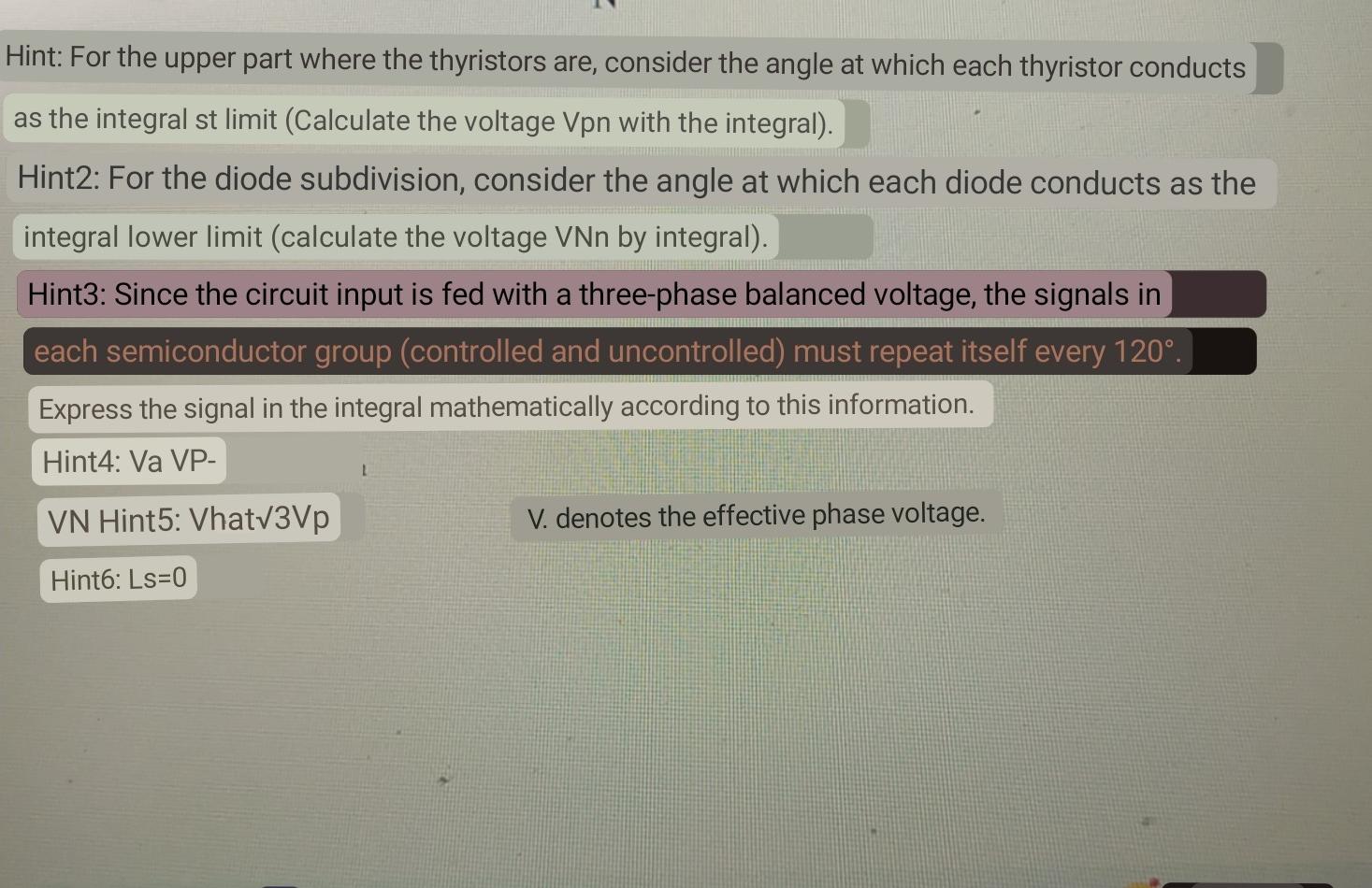 3) A three-phase semi-controlled rectifier circuit is | Chegg.com