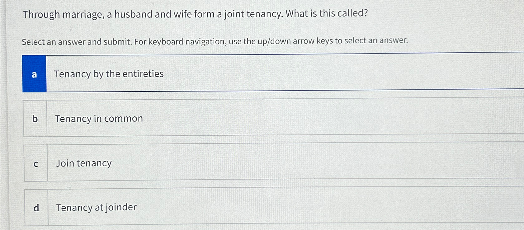 Solved Through marriage, a husband and wife form a joint | Chegg.com