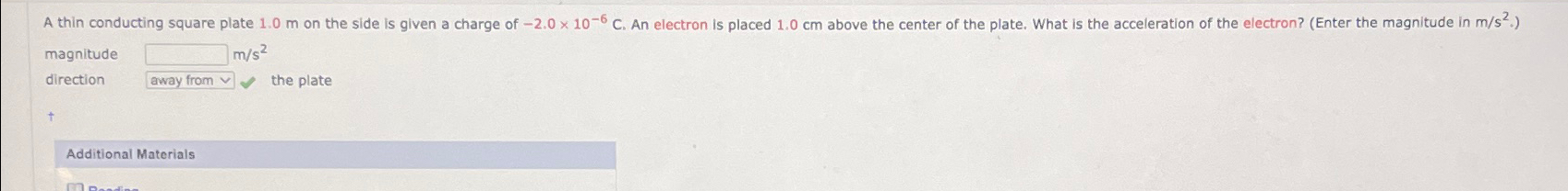 Solved magnitude ms2Additional Materials | Chegg.com