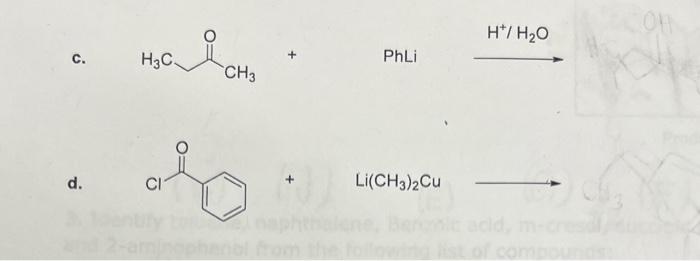 Solved +Li(CH3)2Cu | Chegg.com