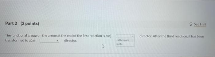 Solved Reactions that target the substituents on arenes can | Chegg.com