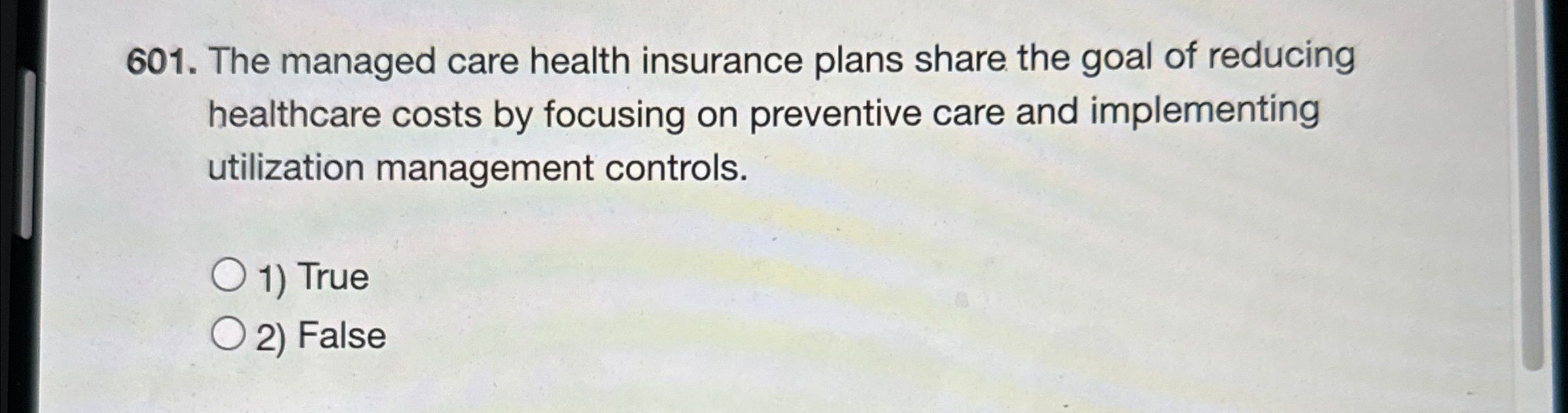 Solved The managed care health insurance plans share the | Chegg.com