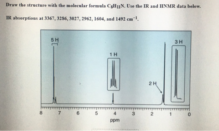 Solved Draw the structure with the molecular formula C H11N. | Chegg.com
