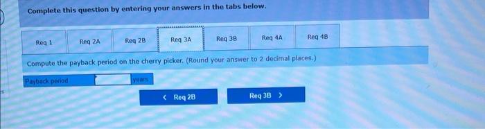 Solved Problem 14-24 (Algo) Simple Rate of Return; Payback | Chegg.com
