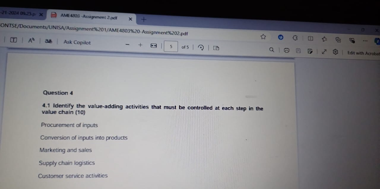 Solved -21-2004 ﻿D9.25.p × ﻿AME4303 -Assignment | Chegg.com